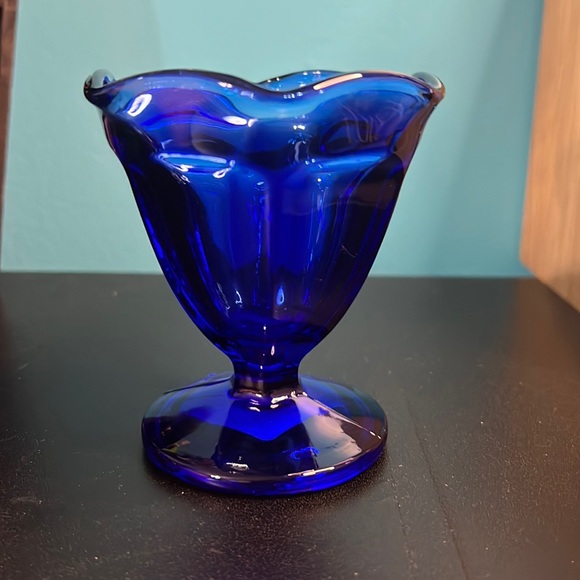 Anchor Hocking | Dining | Deadstock Vintage Anchor Hocking Cobalt Blue ...